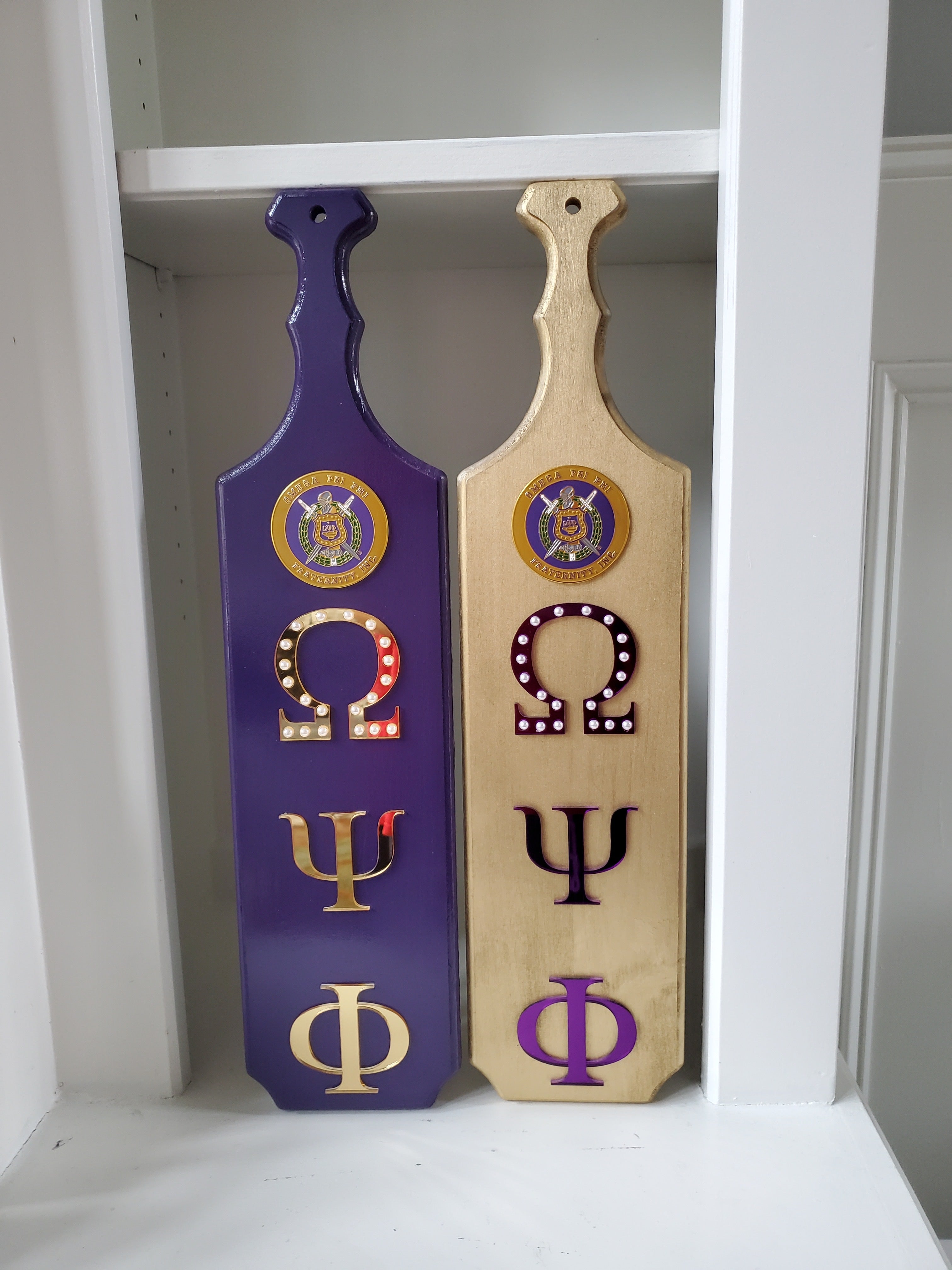 D9 Greeks Wooden Paddles