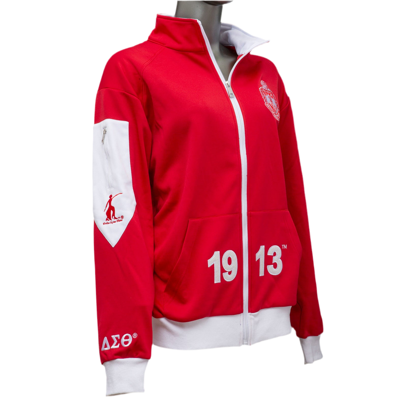 Delta Sigma Theta Elite Track Jacket Red – D9 Greeks