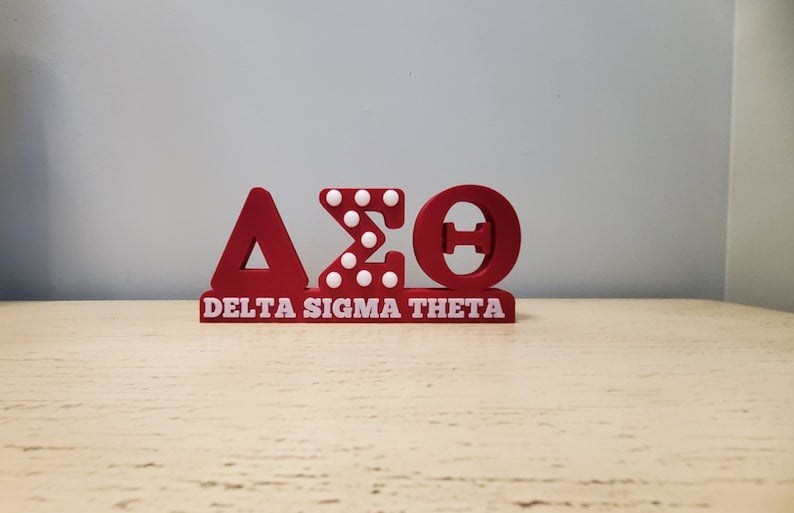 Delta Sigma Theta Desk Plate – D9 Greeks