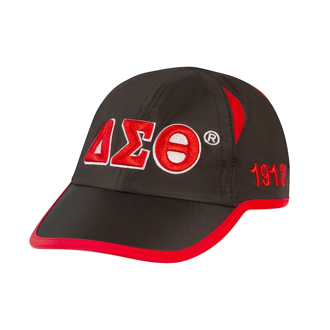 Delta Sigma Theta Embroidered Featherlite Cap Black – D9 Greeks