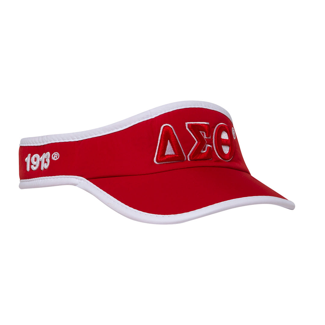 Delta Sigma Theta Featherlite Visor Red – D9 Greeks