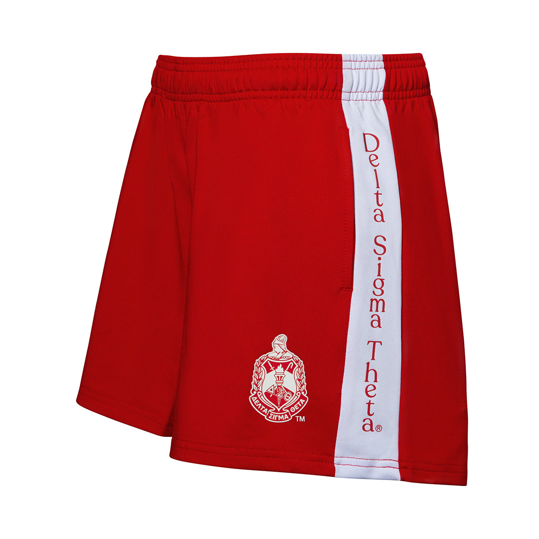 Delta Sigma Theta Performance Wicking Shorts Red – D9 Greeks