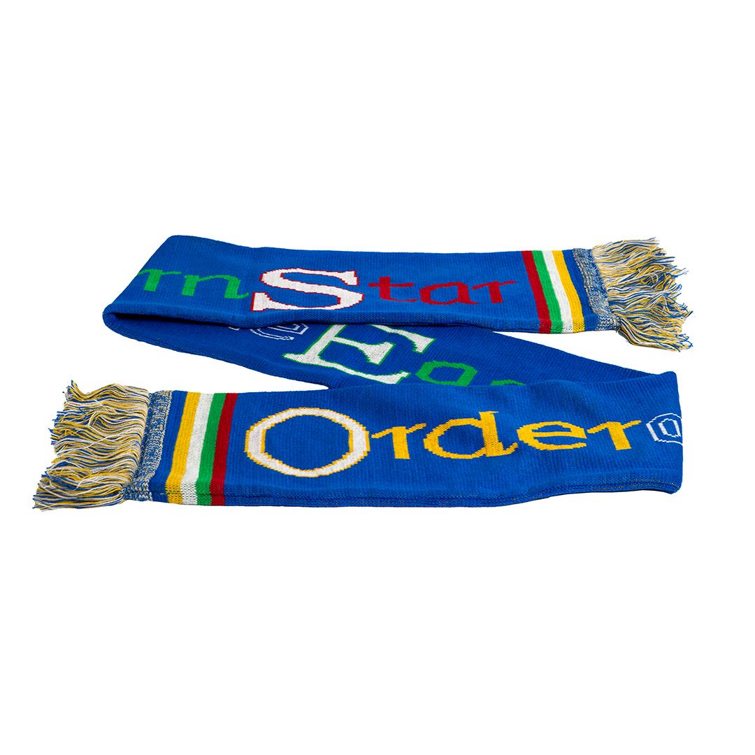 OES Eastern Star Knit Fringe Scarf – D9 Greeks