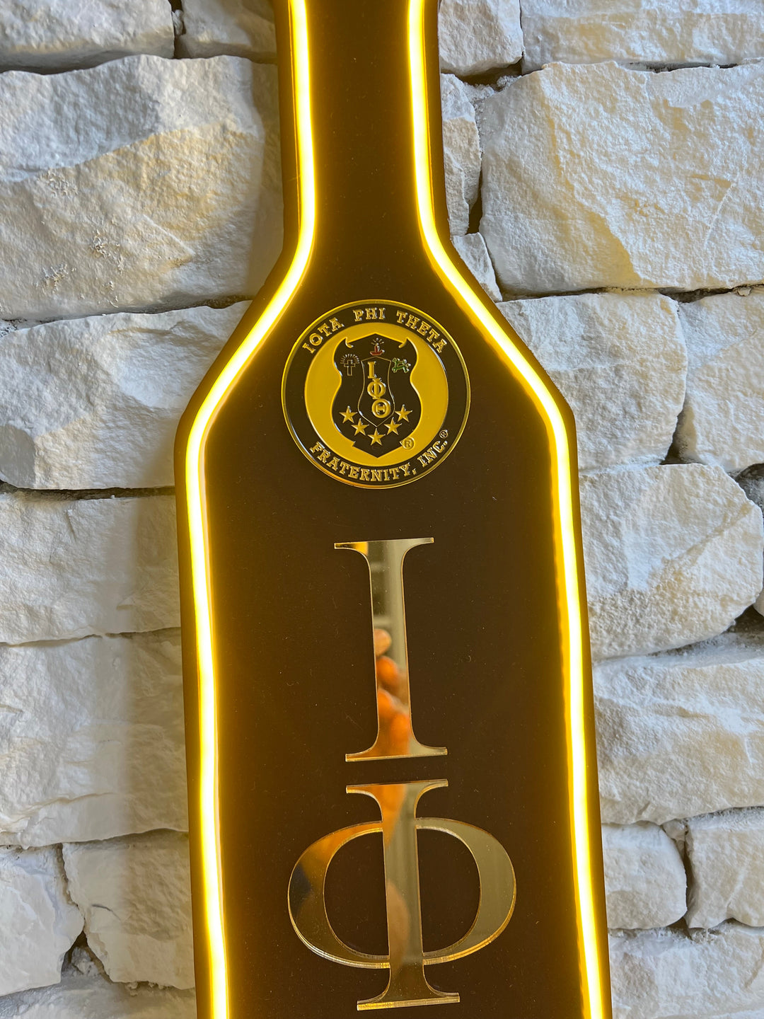 Iota Phi Theta LED Wooden Paddle – D9 Greeks