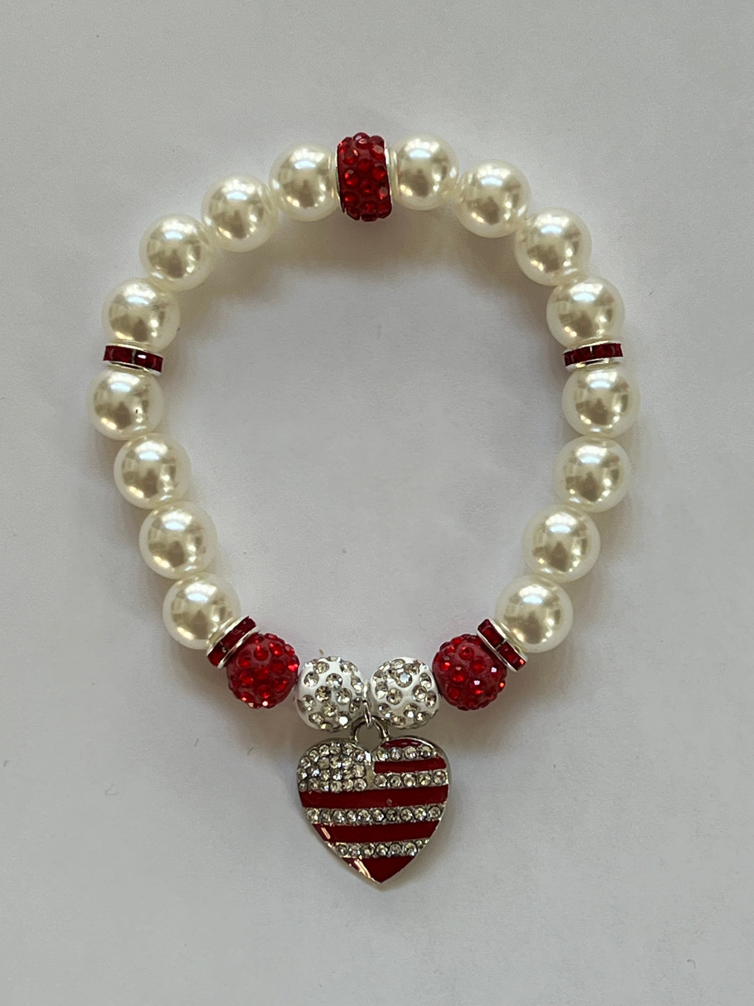 Kamala Harris Delta Sigma Theta Heart Of America Bling Pearl Bracelet ...
