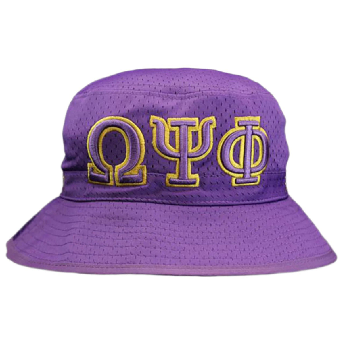 Omega Psi Phi Wooden Paddle Gold - D9 Greeks