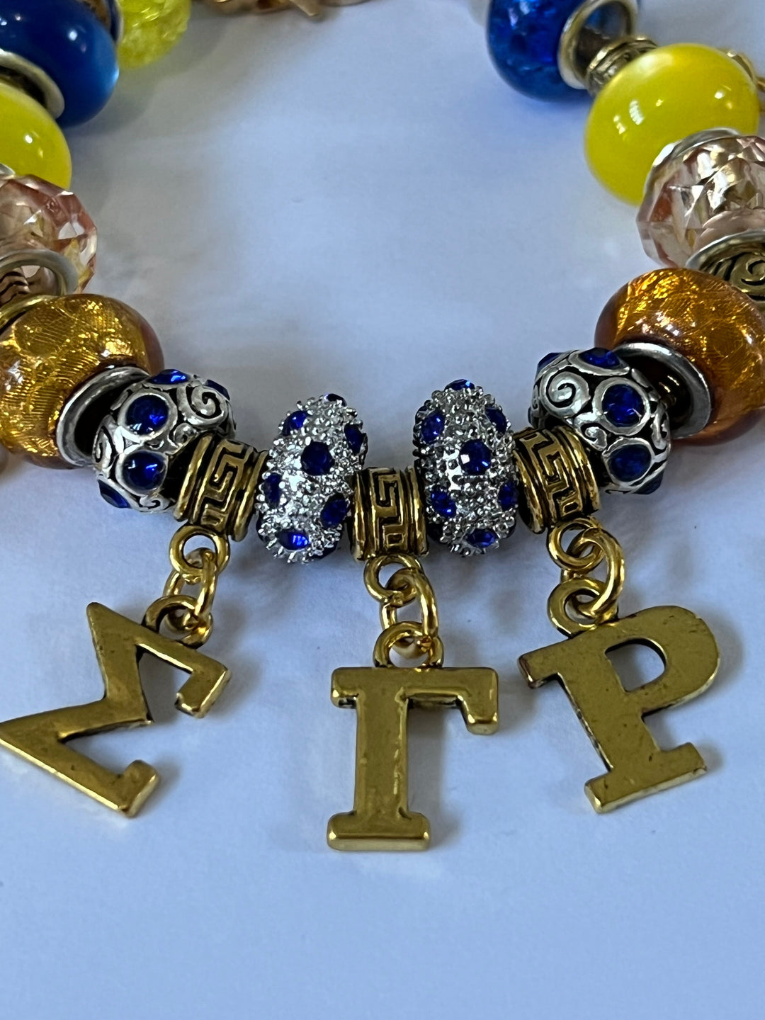 Sigma Gamma Rho Cherish Bling Charm Bracelet – D9 Greeks