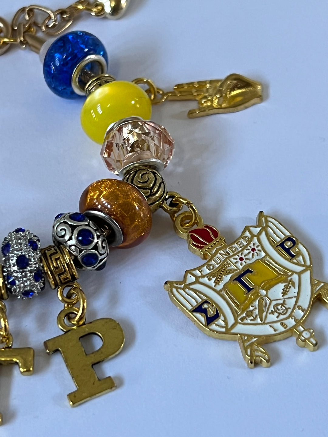 Sigma Gamma Rho Cherish Bling Charm Bracelet – D9 Greeks