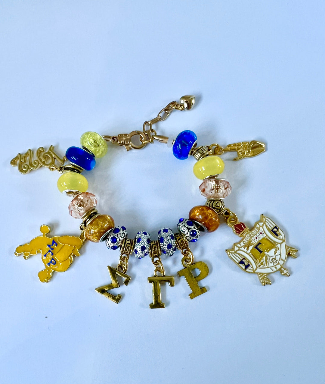 Sigma Gamma Rho Cherish Bling Charm Bracelet – D9 Greeks