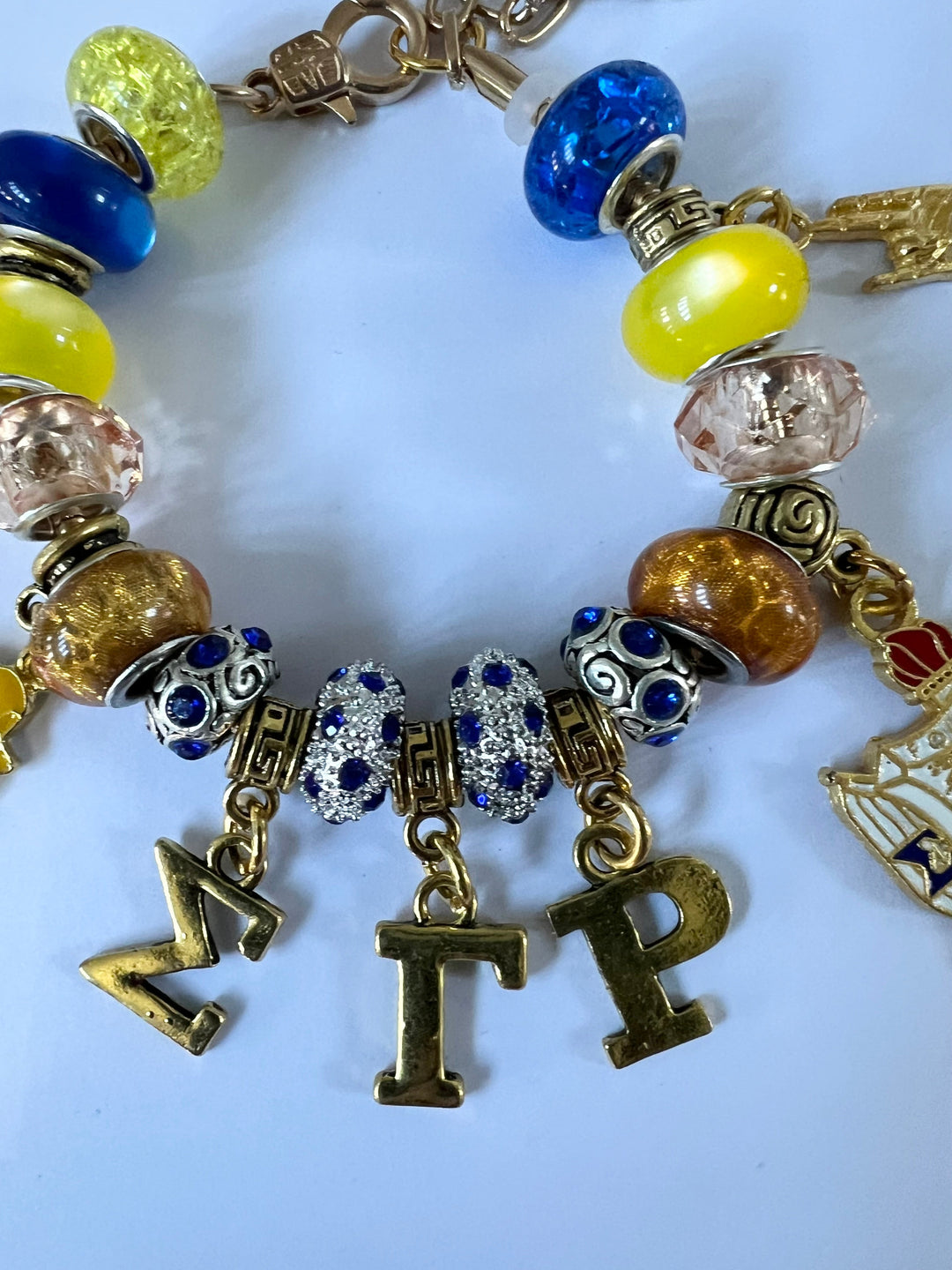 Sigma Gamma Rho Cherish Bling Charm Bracelet – D9 Greeks