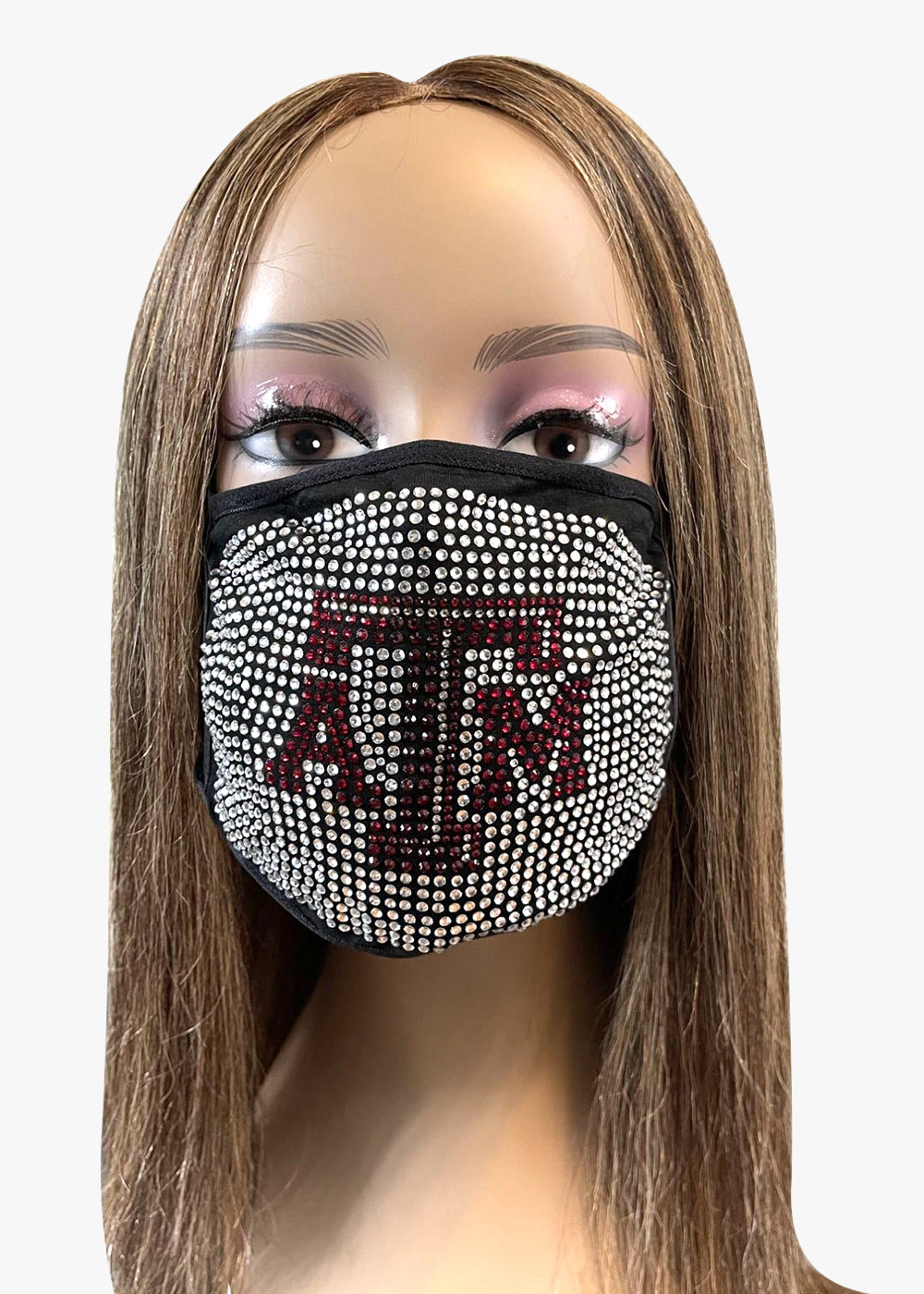 Texas A & M University Aggies Bling Rhinestone Face Mask – D9 Greeks