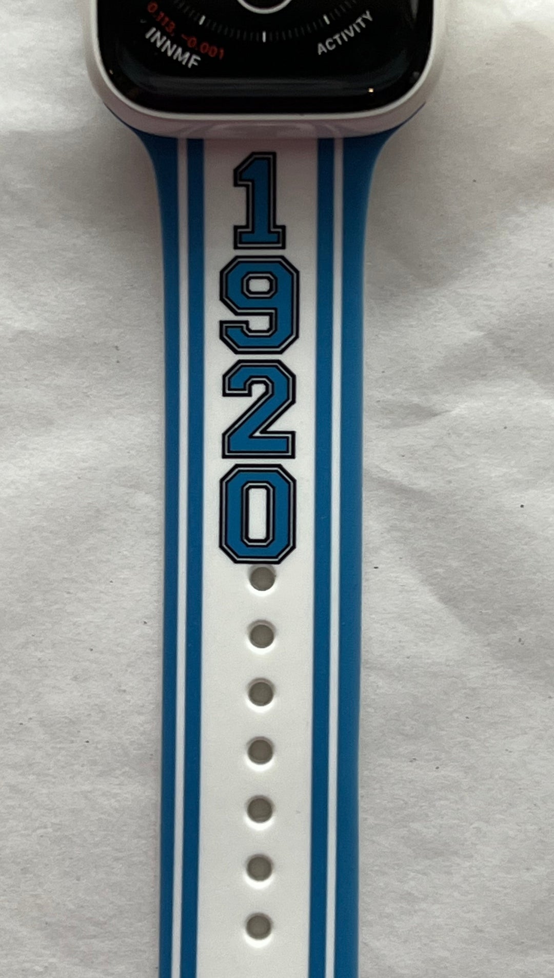 Zeta Phi Beta Apple Watch Band Size 38/40/41 MM White – D9 Greeks