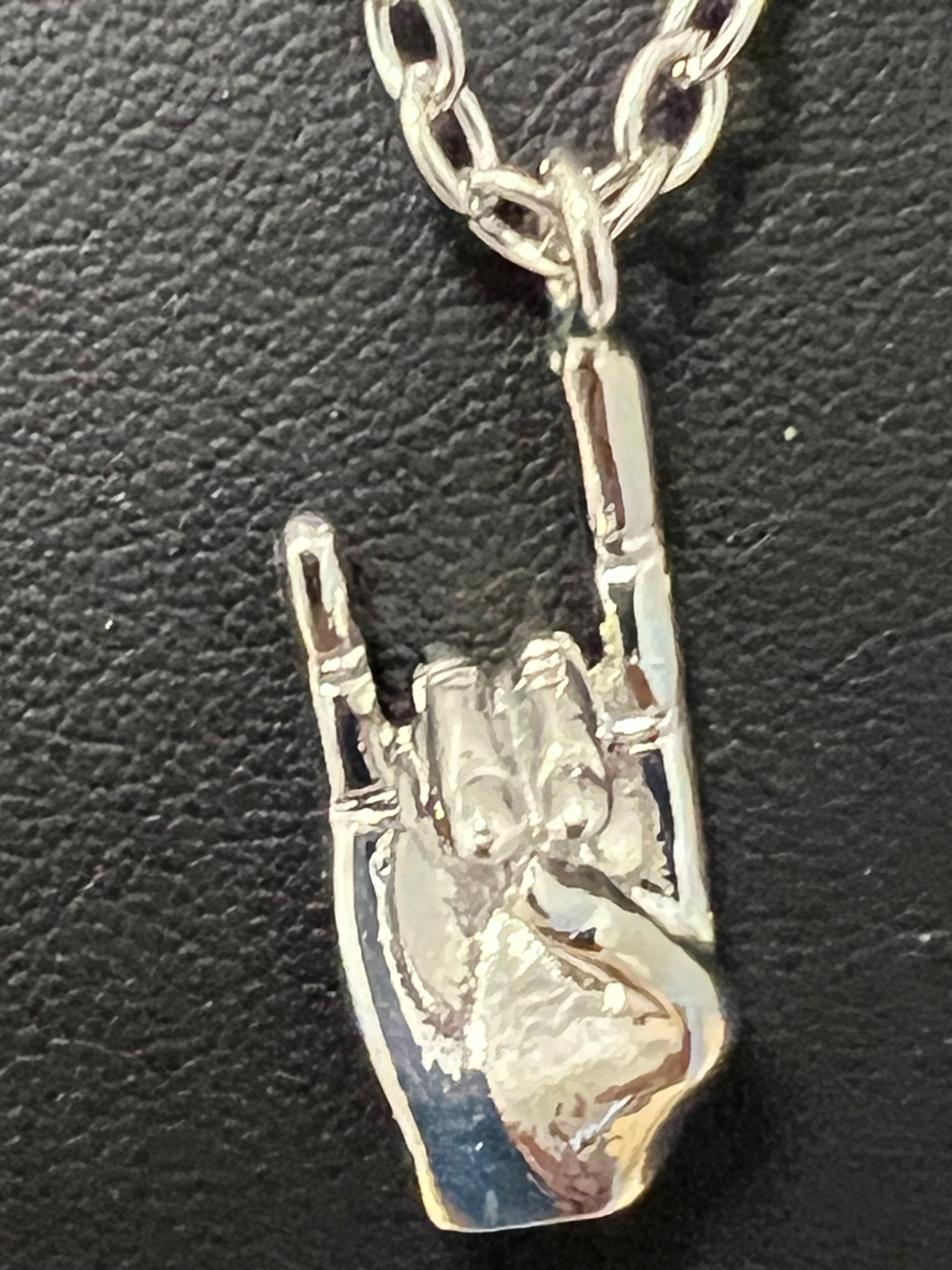 Zeta Phi Beta ZPB Hand Sign Necklace – D9 Greeks